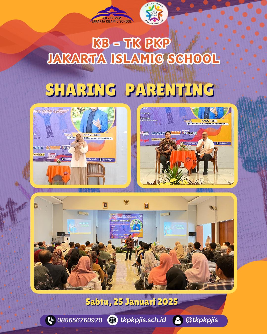 Parenting KB TK PKP JIS Bersama Kang Febri – TK PKP Jakarta Islamic School
